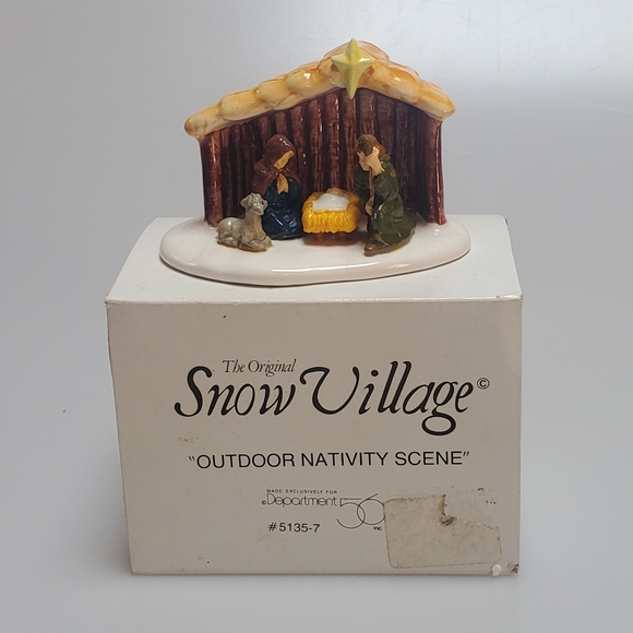 Department 56 | Holiday | Department 56 Outdoor Nativity Scene The ...